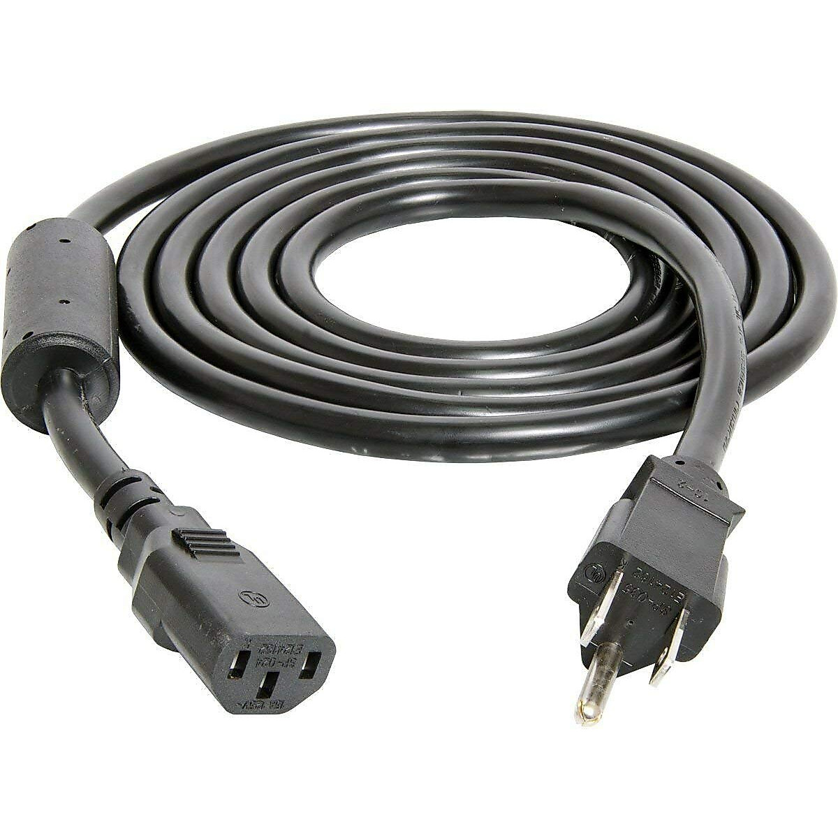 Hydrofarm BACD12 PH/DE/XT 8', 120V, Power Cord w/Ferrite Ring 14 AWG (30