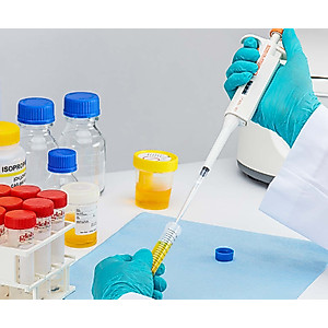 Globe Scientific 150835 Polypropylene Low Retention Filter Tip, Natural, Sterile, Rack, 1 mL-1000 mL Graduation, 84 mm Length (Pack of 576),1196U33PK