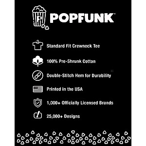 Popfunk My Little Pony: Friendship is Magic Fluttershy Be Kind T-Shirt (Medium)