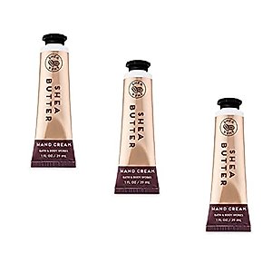 Bath and Body Works 3 Pack Shea Butter Hand Cream. 1 Oz. Travel Sizd Body Cream 1 Oz. Hand Care. Hand Lotion.