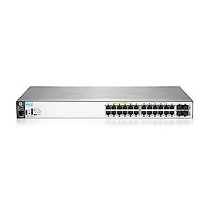 HP J9773A 2530-24G-PoE+ Switch 24 Ports, Manageable, 24 x POE+, 4 x Expansion Slots, 10/100/1000 Base-T PoE Ports, Desktop, Rack-Mountable, Wall Mountable