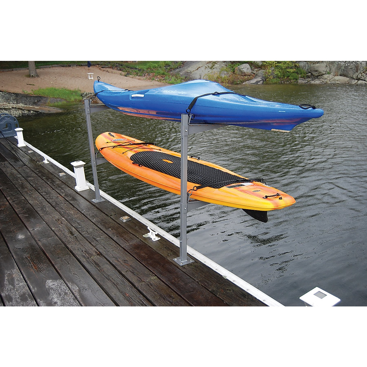 Dock Edge + 90-815-F Kayak/SUP Rack,, Beige