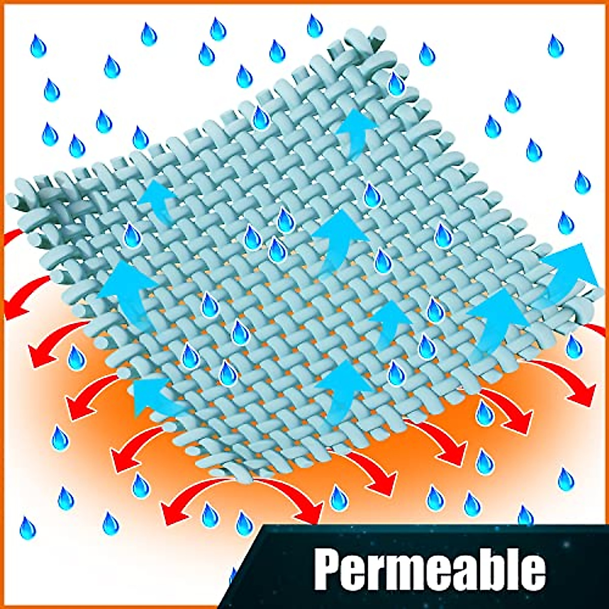 Amgo 20' x 20' Grey Rectangle Square Super Ring Sun Shade Sail ATAWS20 Canopy Awning Shades for Patio-Commercial Standard Heavy Duty-260 GSM(We Customize)