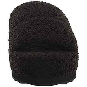 Koolaburra by UGG Women's PEACHEE Slide Slipper, Black, 8