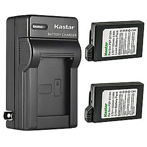 Kastar 2-Pack PSP110 Battery and AC Wall Charger Replacement for Sony PSP-110 Battery, Sony Video Game PSP PlayStation PSP-1003, PSP-1004, PSP-1005, PSP-1006, PSP-1007, PSP-1008, PSP-1001, PSP-1002
