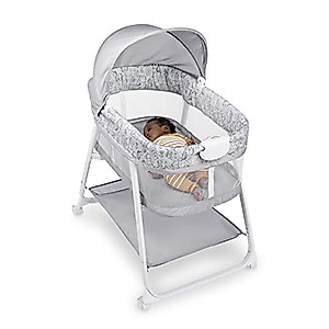 Bright Starts Disney Baby Winnie The Pooh - Slumber Party Soothing Bassinet with Vibrations, Ages 0-5 Months