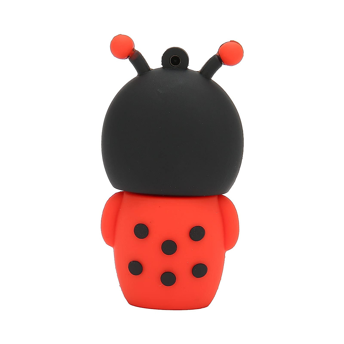 Cartoon Flash Disk Cartoon Ladybug Compatible Optional Stock USB Flash Drives Memory Thumb Stick Pendrive U Disk, for Data Storage Transmission Sharing(64GB)