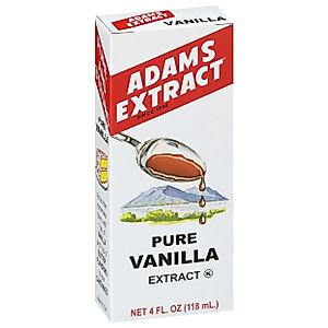 Adams Extract Pure Vanilla Extract 4 fl oz (Pack of 1)