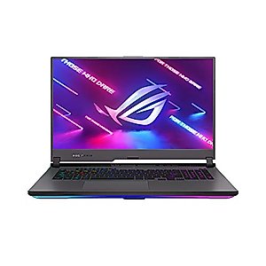 ASUS ROG Strix G17 (2021) Gaming Laptop, 17.3” 300Hz IPS Type WQHD Display, NVIDIA GeForce RTX 3070, AMD Ryzen 9 5900HX Processor, 16GB DDR4, 1TB PCIe SSD, RGB Keyboard, Windows 10, G713QR-ES96Q