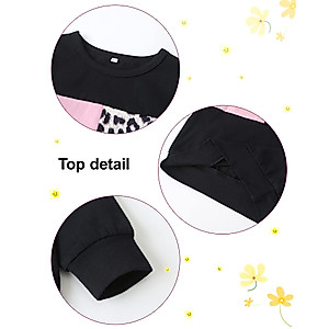 WESIDOM Baby Girl Clothes Sets, 2pcs Autumn Long Sleeve Clothes Outfits Toddler Girl Sweater Sets