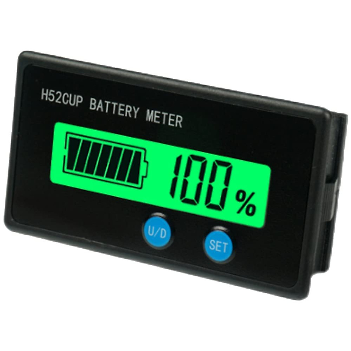 Taidacent BMS LCD Monitor Isolated RS485 Battery Meter RS485 Modbus Energy Meter Lithium Battery Voltage Current Coulomb Display