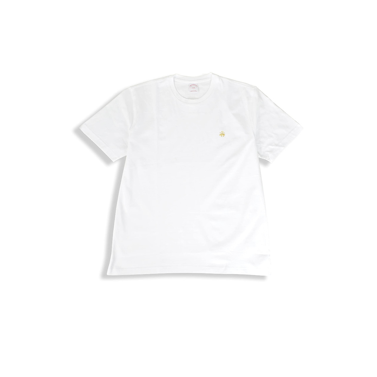 Brooks Brothers Mens Original Crew T-Shirt (M, White)