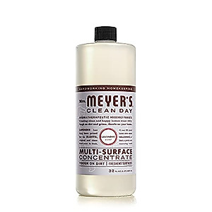 MRS. MEYER'S CLEAN DAY Multi-Surface Cleaner Concentrate, Use to Clean Floors, Tile, Counters, Lavender, 32 fl. oz