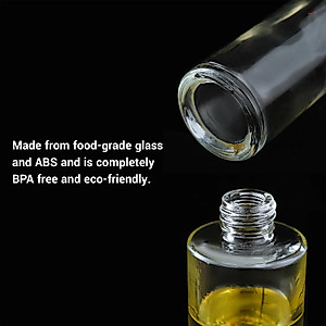 VIGOR PATH Sprayer for cooking - Olive Oil Sprayer Mister - 100ml Stainles Steel Olive Oil, Vinegar, Water and Other Liquids Sprayer - Perfect for Salad, Barbecue, Kitchen Baking and Roasting (2)