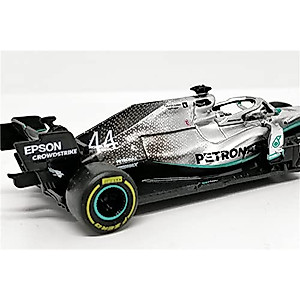Bburago Mercedes AMG Petronas F1 W07 Hybrid Lewis Hamilton #44 Diecast Car 1:43