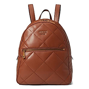 GUESS Vikky Backpack Cognac One Size