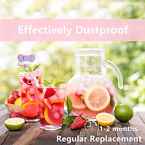 YAYAYOUNG 3 Pcs Lovely Bow Straw Covers Cap Toppers Compatible with Stanley 30&40 oz Tumbler Cups,Reusable Cute Silicone Straw Tips Lids Protectors for 0.4 in/10mm Stanley Cups Straws Accessories