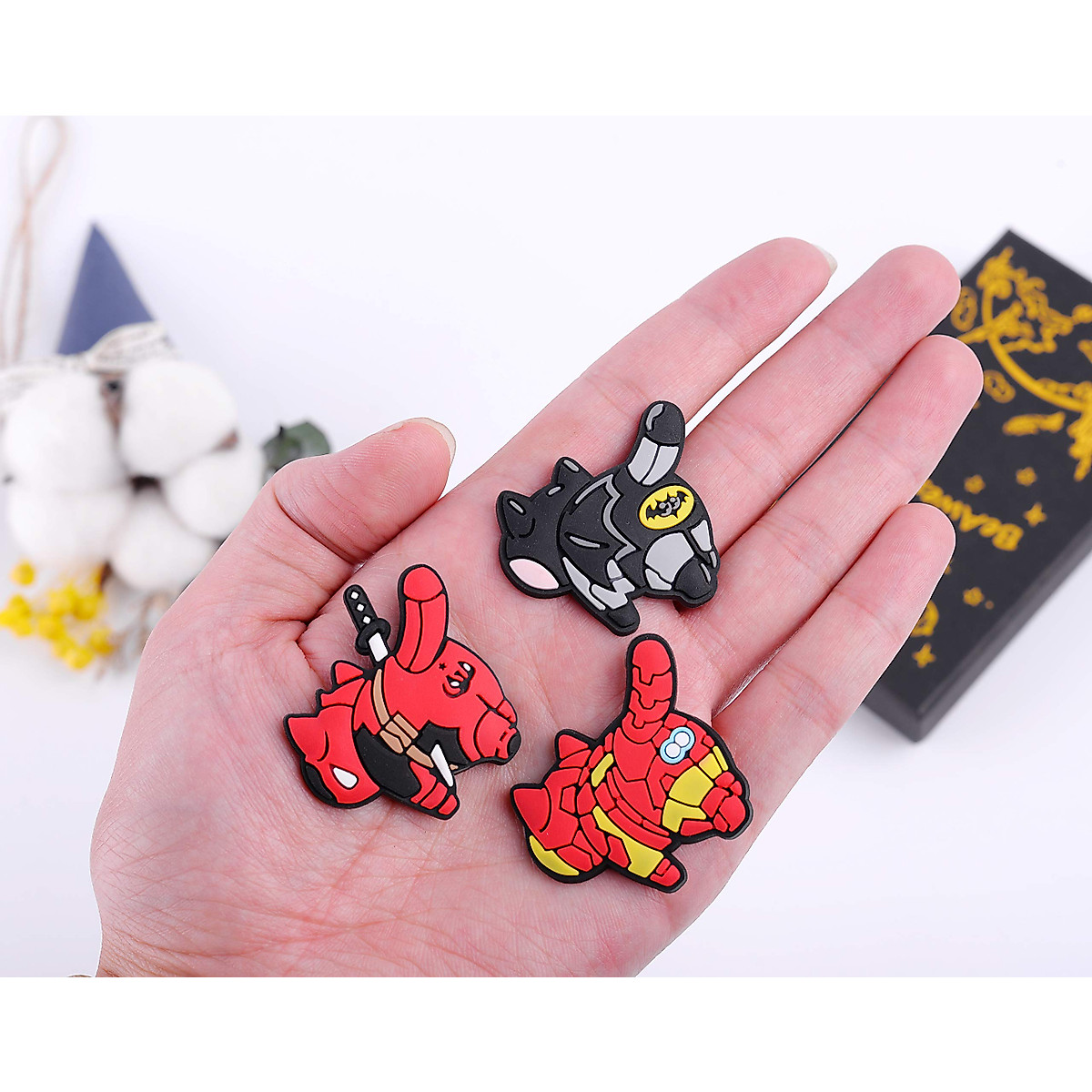 Exclusive Cat Butt Refrigerator Magnets | Superhero Cats Butts Fridge Magnets | Marvel Legends Cute Magnets | Marvel Gifts for cat Lovers