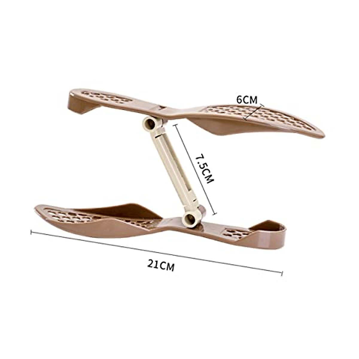 Abaodam Shoe Organizer Shelving Brackets Shoe Rack for Closet Adjustable Shelf Brackets Stackable Shoe Slots Adjustable Shoe Slots Closet Shoe Organizer Shoe Slots Rack Shoes Holder Japan