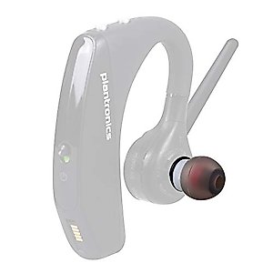 CHOCKALOTTA 1-Pack in-Ear Tip Adapter Mount Compatible with Plantronics Poly Voyager 5200 & Voyager Legend Headset (Includes 3-Piece S/M/L Silicone Ear Tips)