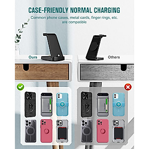 3 in 1 Charging Station for iPhone, Fast Charging Dock Stand Apple Watch Charger Ultra/Ultra2/9/8/7/6/SE/5/4/3/2, for iPhone 14/13/12/11/Pro/Max/XS/XR/X/8/7/6/5/Plus,AirPods 1/2/3/Pro/Pro2 (Black)