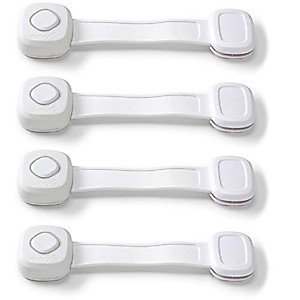 Safety 1st Outsmart All-Purpose, Multi Use Strap, Four Pack, White