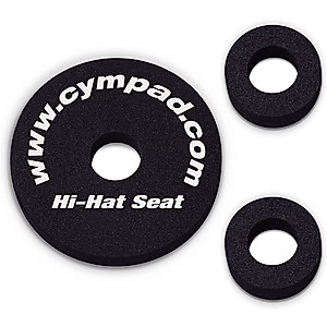 Cympad Optimizer Foam Cymbal Washer Set, Hi-Hat-Clutch & Seat