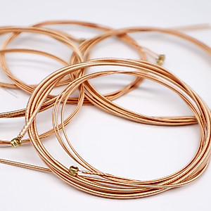 Made In USA, Sonora Strings SN75 G Bajo Quinto Phosphor Bronze Wound Ball End, The Quality of Sound