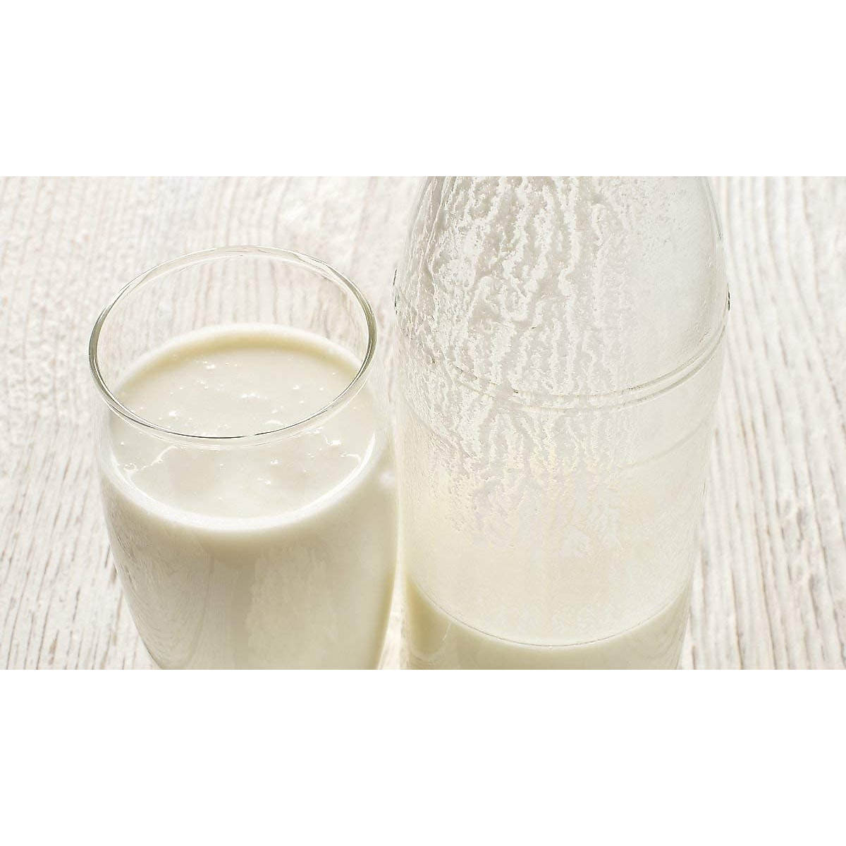 Milk Kefir POWDER Lebanese - Probiotic Milk Kefir Starter - No Maintenance - Leche de Bulgaro - Non GMO - Gluten Free - Started With A Dairy Or Water Base (4 Pack) (4 Pack (make 4L))