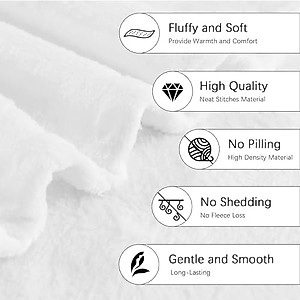 Dog Blanket Cute Shih Tzu Pet Animal Print Throw Blankets for Couch Sofa Bed Stuff Decor Lightweight Soft Cozy Fleece Plush Warm Flannel Bedding Gifts for Baby Boys Girls Kids Adults Lover 40"x50"