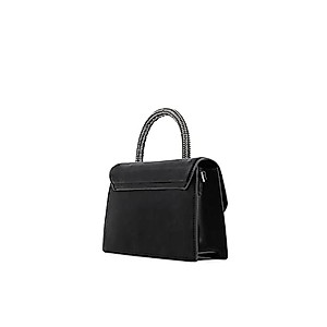 ALDO womens Women's ALDO Women s Caderissi Evening Handbag, Other Black, Small US