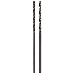 BOSCH BL2131 2-Piece 1/16 in. x 1-7/8 in. Fractional Jobber Black Oxide Drill Bit for Applications in Light-Gauge Metal, Wood, Plastic