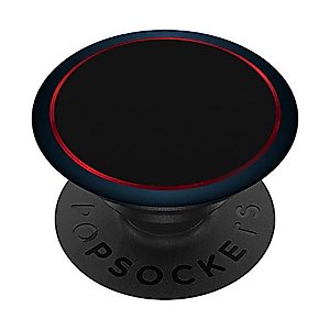 Black Phone Popper With Red Borders PopSockets Swappable PopGrip