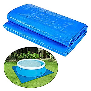 10Ft Round Swimming Pool Ground Cloth for Above Ground Pools,Pool Blanket for Frame Pools,Round Pool Accessories