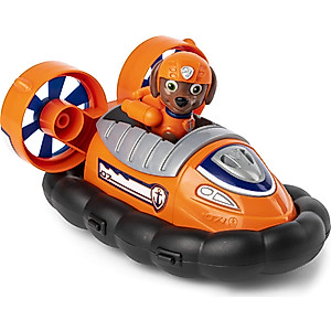 Paw Patrol, Zuma’s Hovercraft Vehicle with Collectible Figure, for Kids Aged 3 and Up