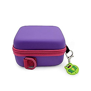 CASEMATIX Toy Camera Travel Case Compatible with VTech KidiZoom Creator Cam Video Camera and Accessories for Cams, Includes Purple Case Only