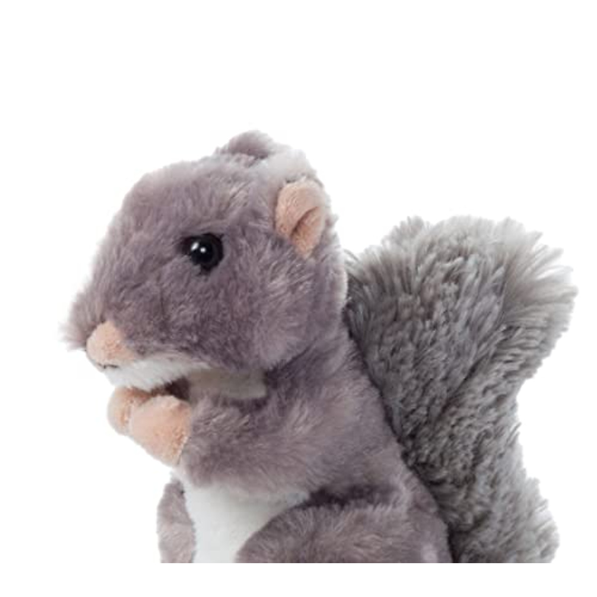 The Petting Zoo Squirrel Stuffed Animal Plushie, Gifts for Kids, Wild Onez Babiez Wildlife Animals, Squirrel Plush Toy 6 inches
