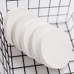 40 PCS Makeup Blenders Sponges Set, Use for Dry and Wet, Perfect for Full Face Curve Blending, Cream, Liquid, Powder Foundation Cosmetics, Latex Free & Soft & Flexible, Round