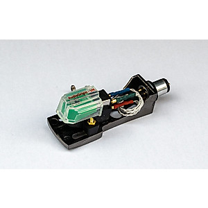 Titanium Headshell with AT VM95e Elliptical Stylus, Cartridge, Silver Litz Connections and V2 Pro Lube for Technics SL-1200, SL-1210, SL-1600, SL-1610, SL1700, SL-1710, SL-1800