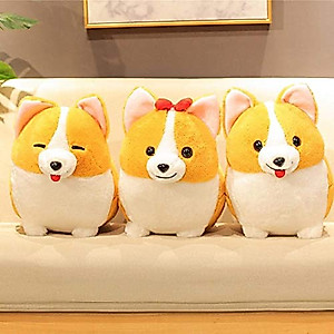 Cartoon Corgi Dog Soft Plush Throw Pillow Animal Pillow Plush Toy