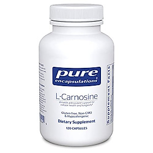 Pure Encapsulations L-Carnosine | Amino Acid Supplement for Joints, Brain, Antioxidants, Heart Health, and Exercise* | 120 Capsules