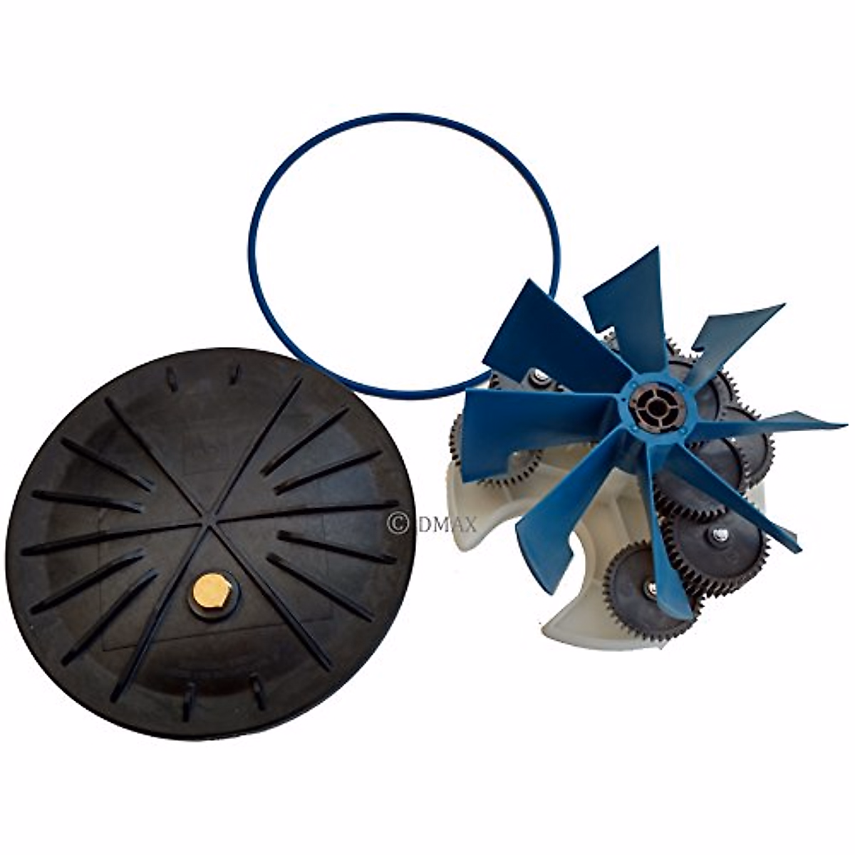 BLUE SQUARE 1130999 Cleaning System Water Valve Overhaul Repair KIT LID Gear and Turbine