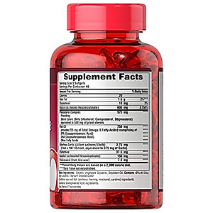 Puritans Pride Heart Essentials Cholest Wise with Plant Sterols-120 Softgels