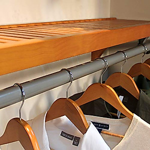 John Louis Home 12in. Deep Premier Organizer - 4 Drawers (8in. Deep) - Red Mahogany Finish