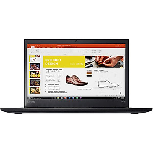 Lenovo Thinkpad T470s 14 FHD Display Intel Core i7-6600U 2.6Ghz 8GB DDR4 RAM, 256GB SSD, Webcam, HDMI, 802.11AC, Windows 10 Pro(Renewed)