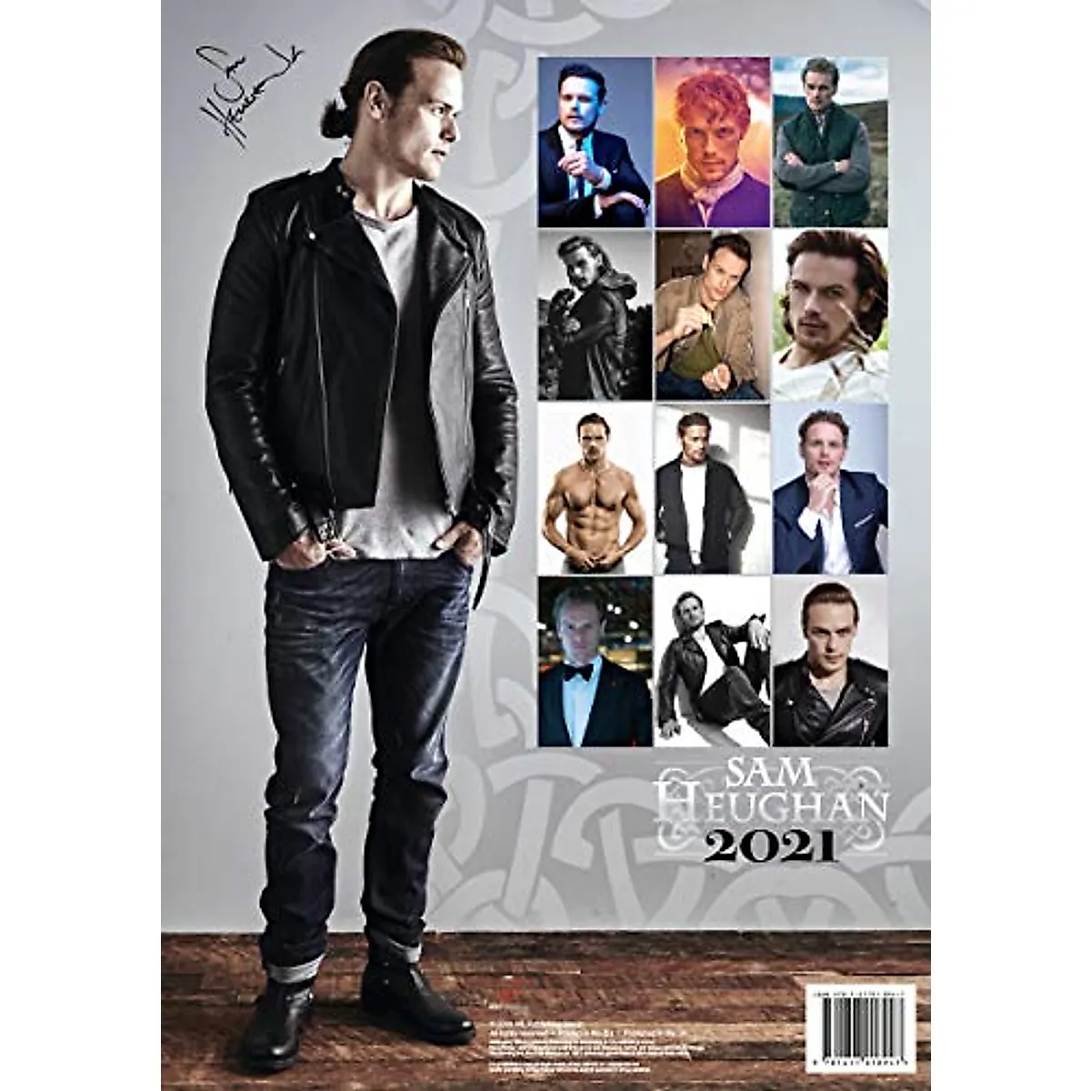 Sam Heughan 2021 Calendar - Jamie Fraser - Outlander