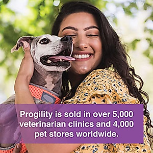 Nootie PROGILITY Daily Calming Aid Chews for Dogs - Aids Dog Anxiety, Separation Anxiety & Stress Relief with Melatonin - Dog Relaxant for All Size dogs - 90 ct. - Sold in Over 4,000 Pet Stores