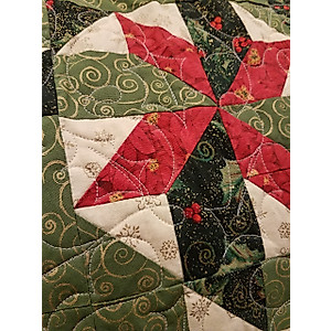Full Line Stencil - Holly Background Large - Edge to Edge Stencil, Continuous Line Template for Free Motion Quilting, Domestic Machine Quilting, Hand Quilting, Long-Arm Quilting (30594)
