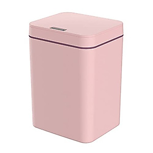 N/A Automatic Intelligent Induction Trash Can Kitchen Dust Bin Electric Type Paper Basket ( Color : Black-JoJo's Bizarre Adventure1 , Size : 16L )