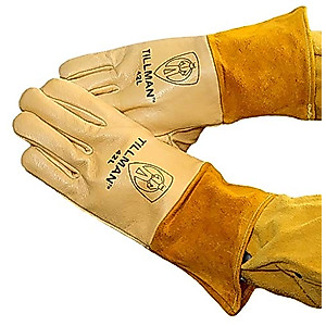 Tillman Welding Safety Gloves, 42m, Tan
